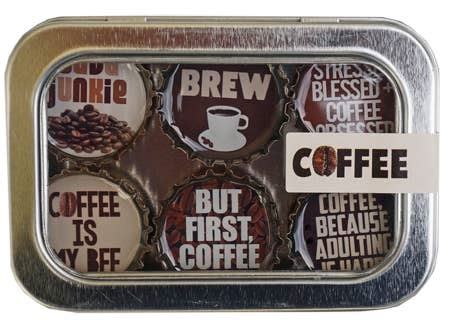 Magnet Set Coffee Kates Magnets New Book Joy