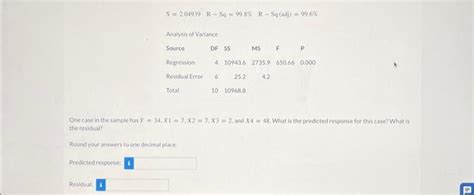 [solved] consider the multiple regression output shown the