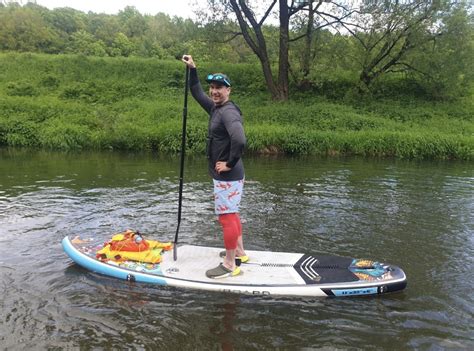 Sup board (надувная доска для серфинга с веслом) IBoard 11'x32"x6 ...