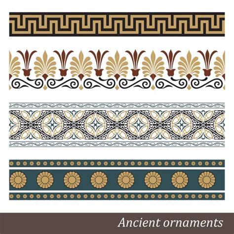 ᐈ Neoclassical Patterns Stock Vectors Royalty Free Neoclassical