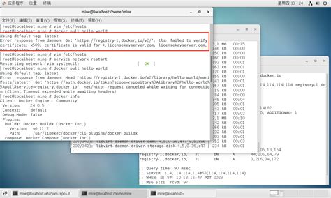 Docker安装调试输出helloworld，显示报错 问答 阿里云开发者社区