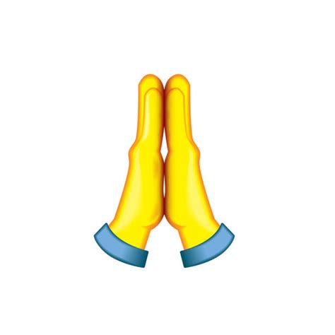 Prayer Hands Emoji Illustrations Royalty Free Vector Graphics And Clip