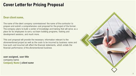Pricing Proposal Powerpoint Presentation Slides Presentation Graphics