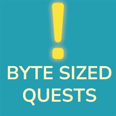 Byte Sized Quests Youtube