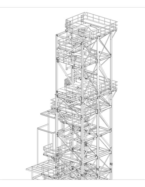 Loading Tower — Mwo Steel Detailing And Drafting