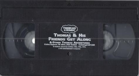 Thomas And His Friends Get Along And Other Thomas Adventures 2004 Vhs
