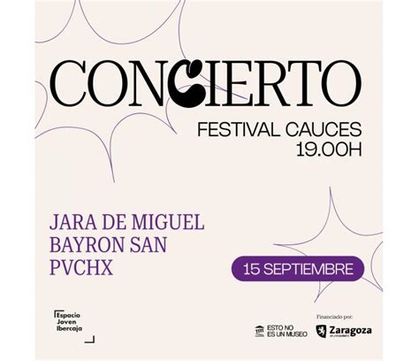 Concierto Festival Cauces Fundación Ibercaja