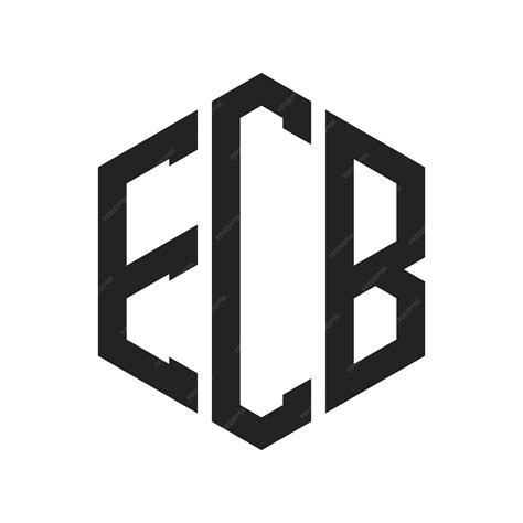 Premium Vector Ecb Logo Design Initial Letter Ecb Monogram Logo Using