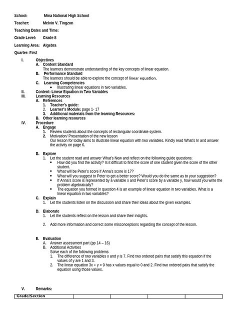 Illustrating Linear Eq Pdf