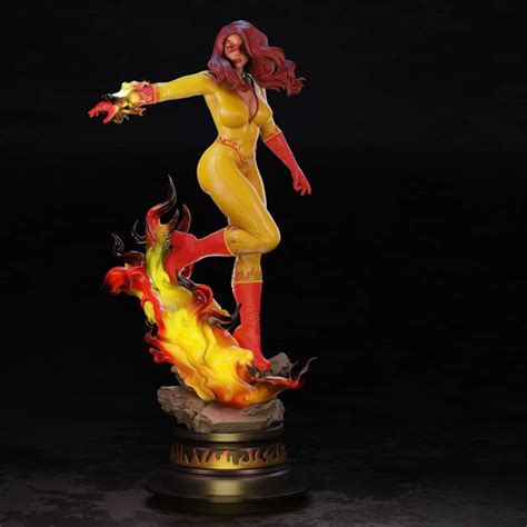 Firestar Marvel Statue Sexy Firestar Figure Pre Order Eur 28099