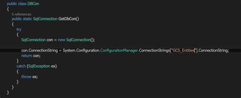 How To Reuse EF Connection String Using ADO NET