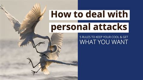 How To Deal With Personal Attacks • Expert Negotiator