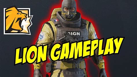 Rainbow Six Siege Lion Gameplay Youtube
