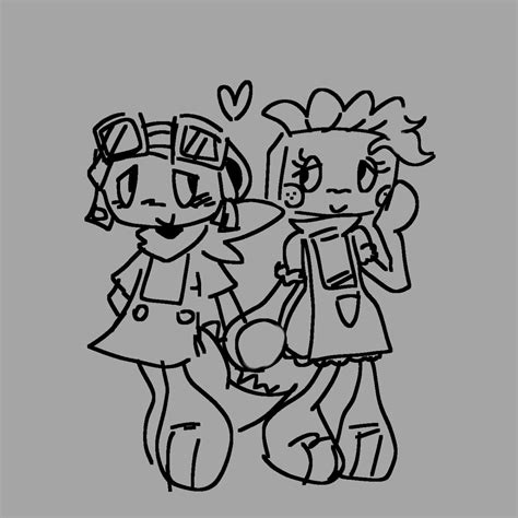 Fossilcleaning Shelly And Tisha Dandys World In 2025 Cute Drawings