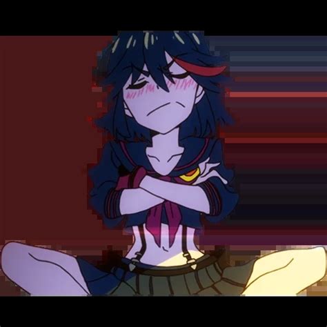 Ryuko Matoi Kill La Kill — Telegram Stickers Pack