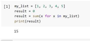 Sum All The Items In Python List Without Using Sum Python Guides