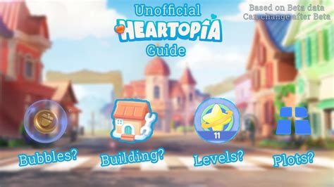 Heartopia Guide Explaining Levels Plots And Bubbles More Youtube