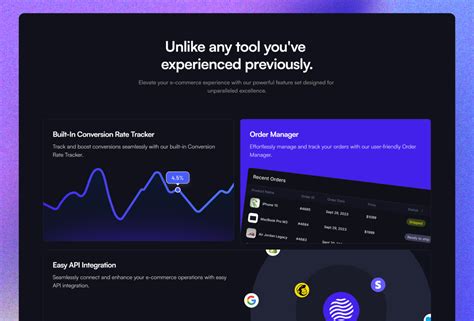 Commerce Pulse Saas Website Framer Template
