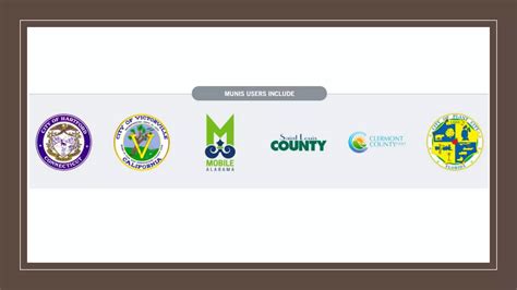 Munis Enterprise Resource Planning System Pptx Computing