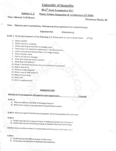 System Integration And Architecture Shining Study