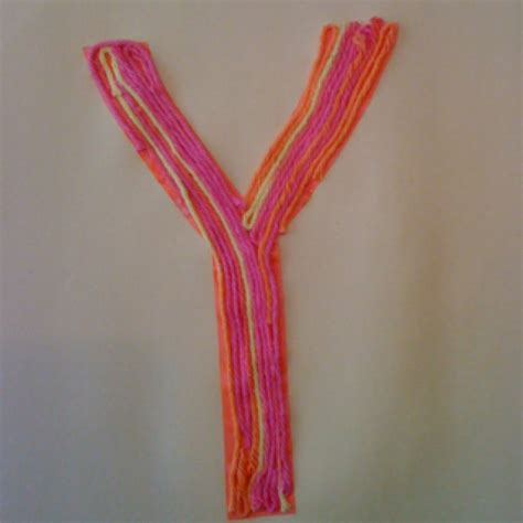 Yarn Craft For Letter Y