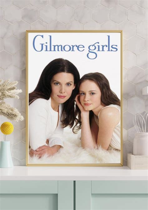 Gilmore Girls Poster Print Downtown Girl Aesthetic Print Trendy Room