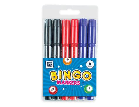 Gem Imports Lucky Bingo Markers 6 Pack Sta0352 Northwest