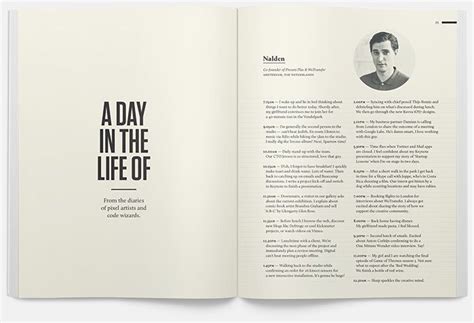 Discover 10 Interview Layout And Magazine Design Ideas Layout