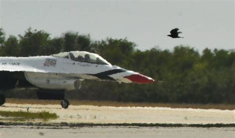 Thunderbirds Arrive In Style At Patrick Space Force Base