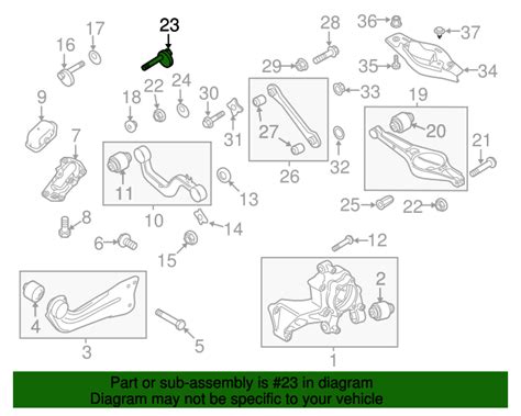 WHT-000-228 - Lower Control Arm Adjust Bolt 2006-2023 Audi | Audi OEM Parts