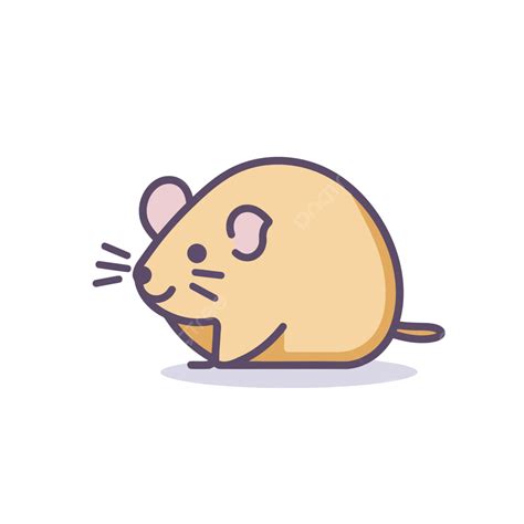 귀여운 마우스 벡터 일러스트 레이 션 들쥐 직계 아이콘 평면 아이콘 Png 일러스트 및 벡터 에 대한 무료 다운로드