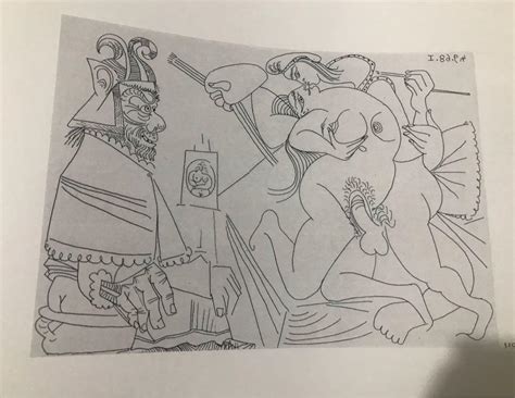 Sex Picasso Lithograph Print Erotic Print Interior Design Furniture