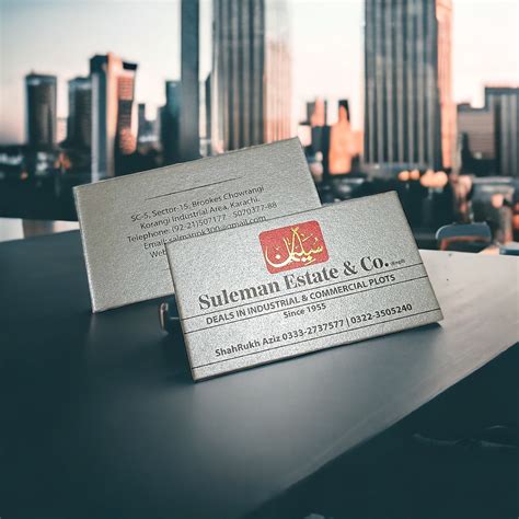 Property Pro Visiting Card Shafiq Press