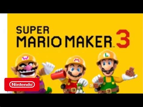 Super Mario Maker 3 Gameplay Nintendo Switch Youtube