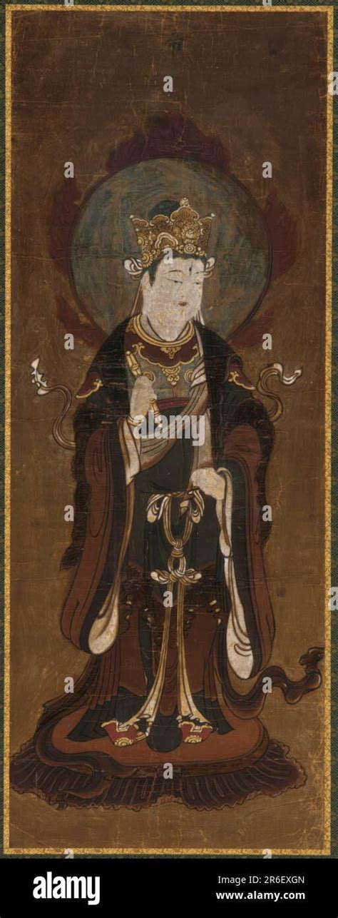 One Of The Twelve Deva Taishaku Ten Indra Origin Japan Date Late 15th Early 16th Century