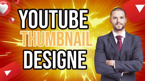 Orange Professional Youtube Thumbnail Design Youtube Thumbnail Template