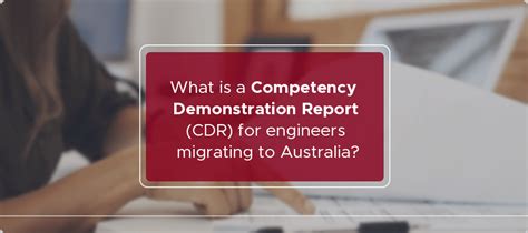 What Is Competency Demonstration Report Cdr 2021 Update
