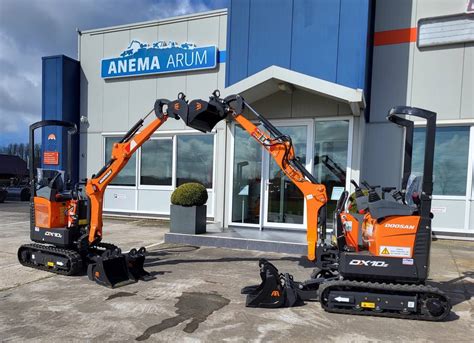 Verno Verhuurmaterieel Breidt Met Drie Keer Nieuwe Doosan Dx10z De