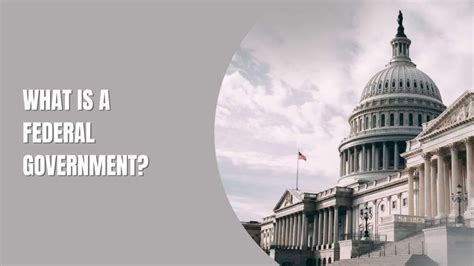 What Is A Federal Government