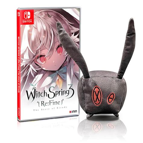 Witch Spring 3 Re Fine The Story Of Eirudy Plushie Bundle For Nintendo Switch