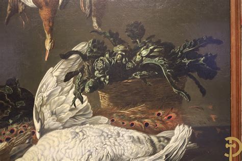Frans Snyders Poultry Saleswoman In Flemish Interior Mutualart