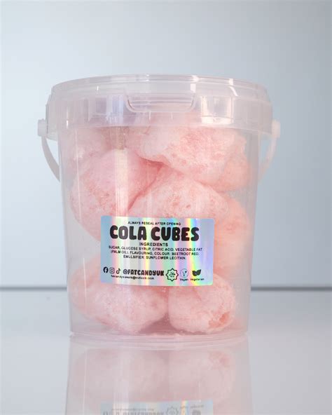 Cola Cubes Freeze Dried Sweets By Fat Candy Fat Candy Ltd