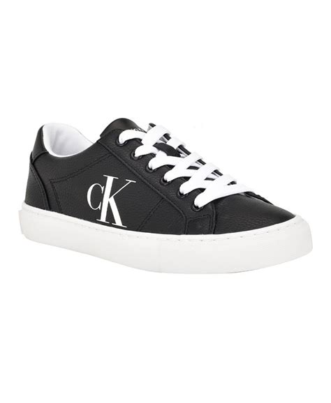 Calvin Klein Womens Celbi Lace Up Round Toe Casual Sneakers Macys