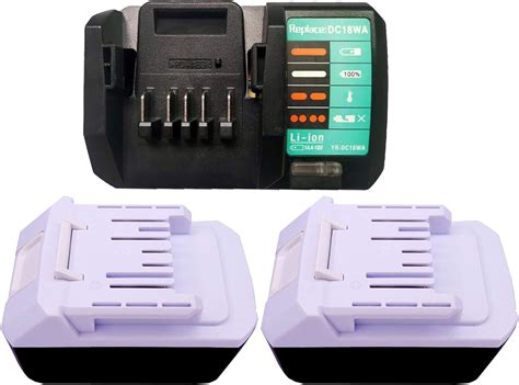2x Bl1413g 14 4v 4 0ah Yedek Pil Şarj Cihazı Dc18wa Makita 196375 4 Bl1415g Bl1411g Bl1440g