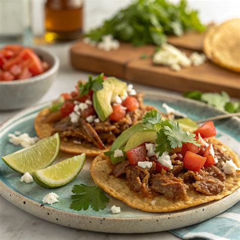 Carnitas Tostada Teresas Recipes