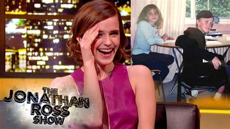 Emma Watson Totally Had A Crush On Tom Felton The Jonathan Ross Show
