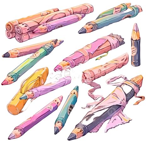 Crayón De Herramientas Escolares Png Profesor De Vuelta A La Escuela