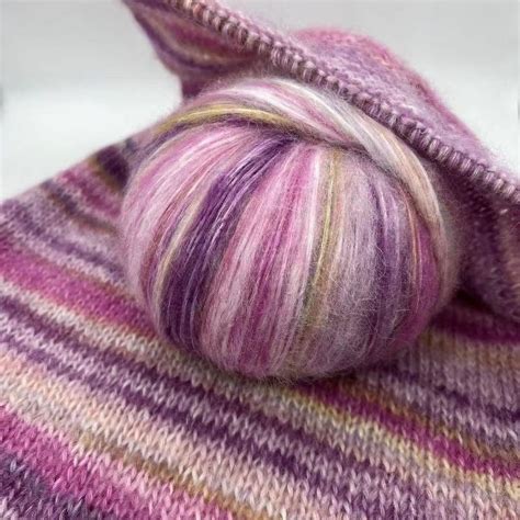 Erdouy Gradient Cake Yarn Multicolor Fairyland Rainbow Yarn Cotton
