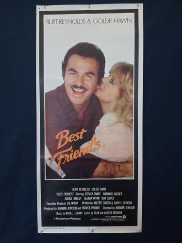 Best Friends Burt Reynolds Goldie Hawn Original Australian Dbill