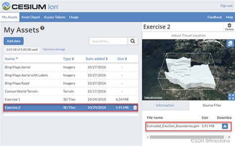 将数据上传到cesium Ioncesium Ion 上传文件 Csdn博客